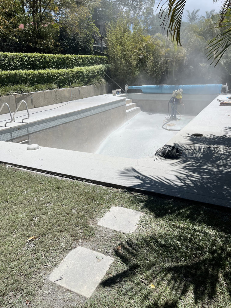 Pool Sandblasting Sydney | Paint Removal Surface Preparation